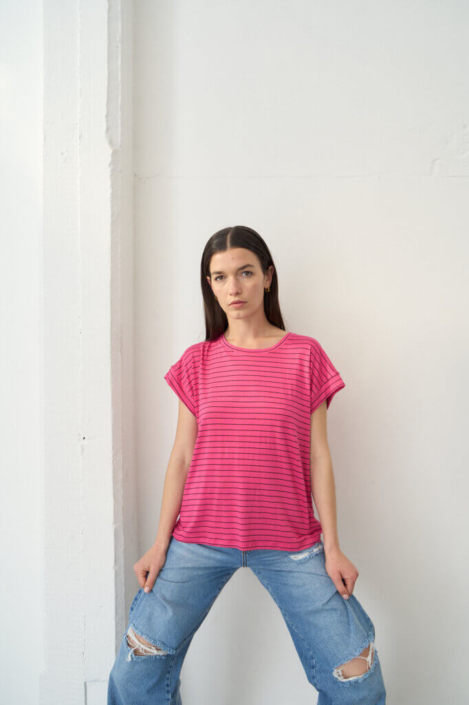 REMERA BASIC THREE - NARE MODA